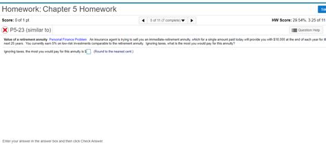 Solved Homework Chapter 5 Homework Sa Score 0 Of 1 Pt 5 Of