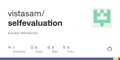 Github Vistasamselfevaluation Eduaim Fit4internet