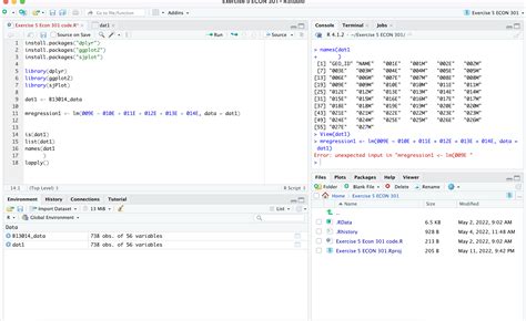 r isn t recognizing my variables help r rstats