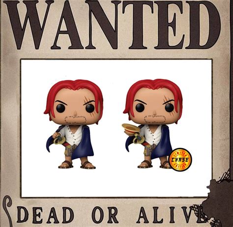 One Piece Funko Pop Shanks Chase And Common Pre Order Now Available
