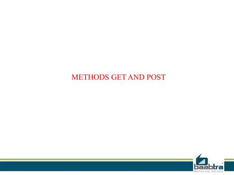 Get And Post Methods Pptx Internet For Beginners Internet