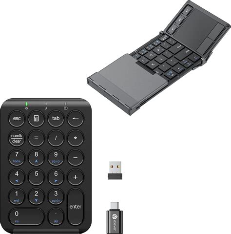 IClever Bluetooth Keyboard BK08 Folding Keyboard Ubuy India