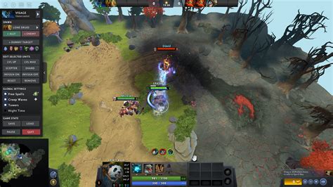 Lone Druid Creep Hero Unit Bugs Mars Spear Slark Pounce And Ability