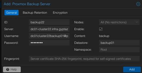 integrating proxmox backup server into proxmox clusters credativ®