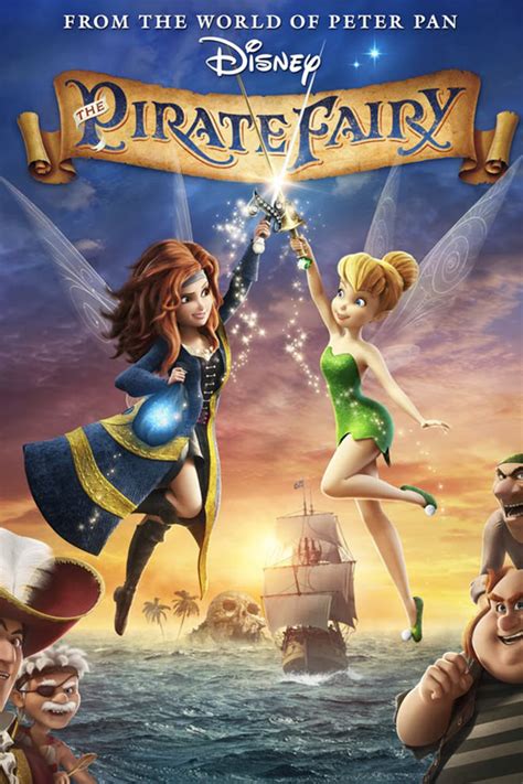 Poster De La Película Tinker Bell Hadas Y Piratas