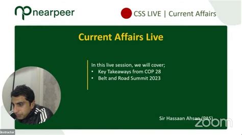 Css Current Affairs Chronicles Hassaan Ahsan Youtube