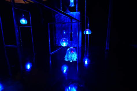 Exhibition Superluminal Light Art Museum Budapest Justine Emard