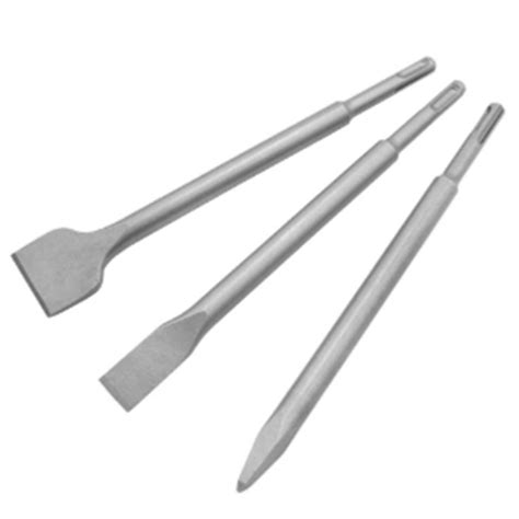 7 Stk Sds Plus Mejsel Sætpunkt Rillehul Flade Mejs Grandado