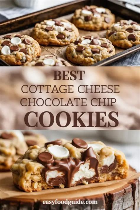 Cottage Cheese Chocolate Chip Cookies Easy Food Guide