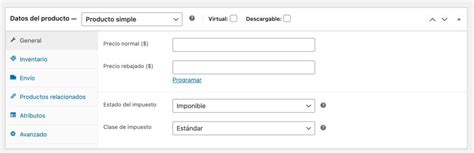 Guía Completa Para Crear Un Nuevo Producto En Woocommerce