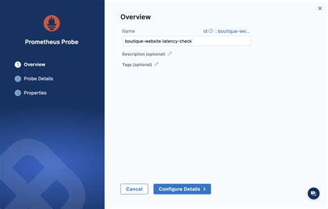 configure prometheus probe harness developer hub