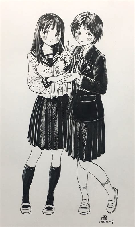 akebi komichi and tanigawa kei original and 1 more drawn by hiro
