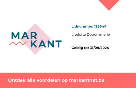 Markant Ledenpas Markant