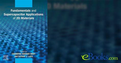 Fundamentals And Supercapacitor Applications Of 2d Materials