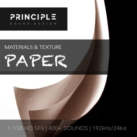 Paper Paper Sound Effects Library Asoundeffect Com