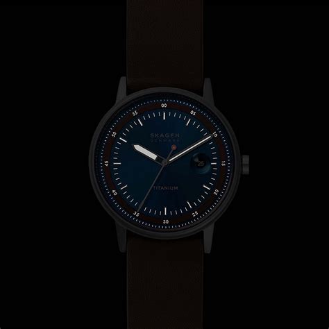 Skagen Watch Henriksen Three Hand Titanium Skw6755 Watch Jura Watches