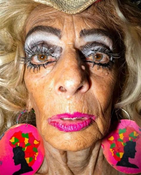 Grandmas Style Curtains Makeup Humor Funny Face Photo Makeup Memes