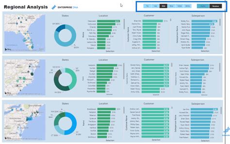 Data Visualization Technique Power Bi Dynamic Visuals