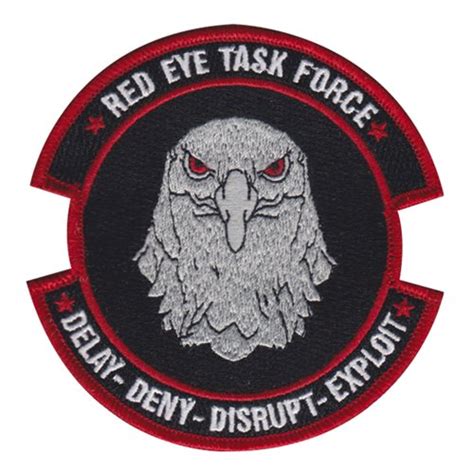Afosi 1 Fir Ol A Red Eye Task Force Patch Air Force Office Of Special