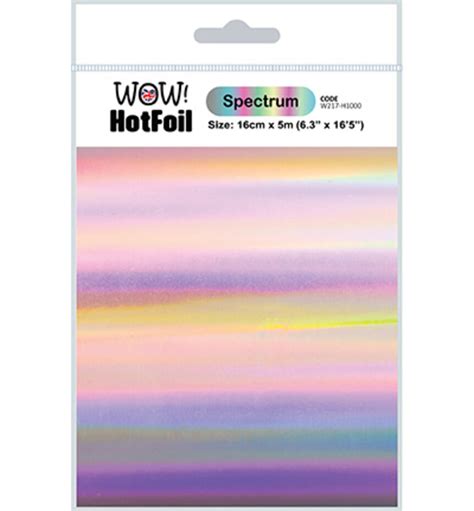 Wow Spectrum Hot Foil W217 H1000 Paperpadsnl