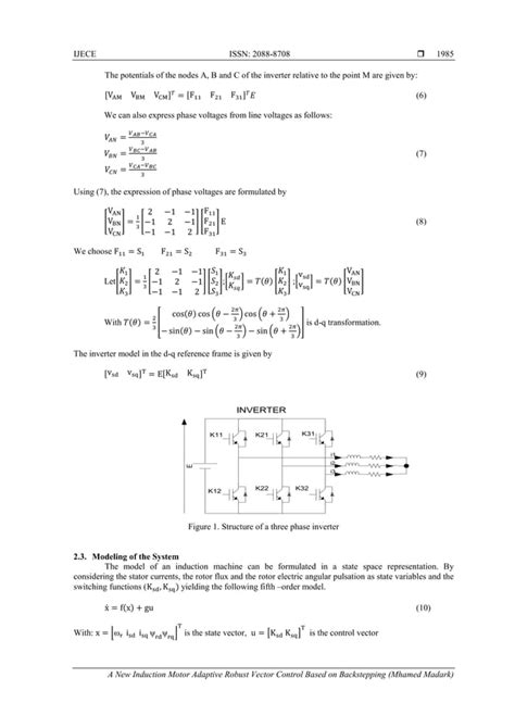 A New Induction Motor Adaptive Robust Vector Control Based On