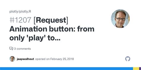 Request Animation Button From Only Play To Play Pause Issue Plotly Plotly R