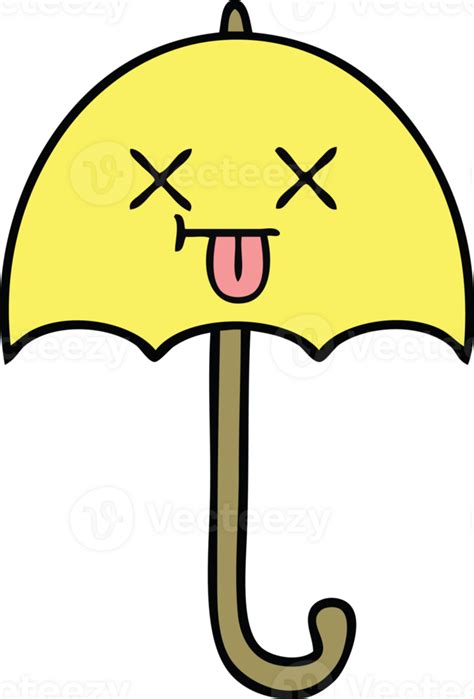 Cute Cartoon Umbrella 39928864 Png