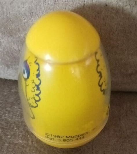 Sesame Street Big Bird Weeble Wobble Vintage 1982 4663272284