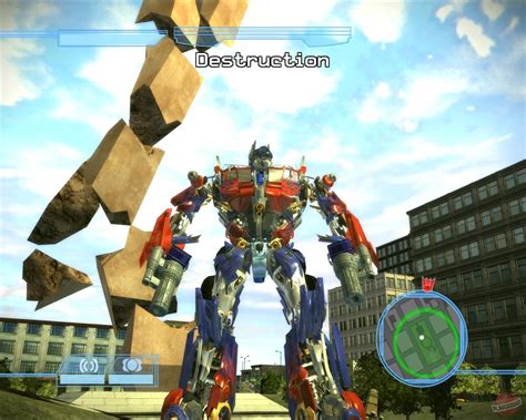 Скриншоты Transformers The Game галерея снимки экрана скриншоты