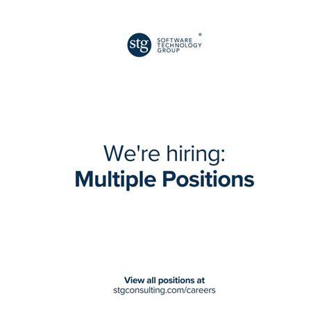 Software Technology Group On Linkedin Job Jobs Careers Careergoals