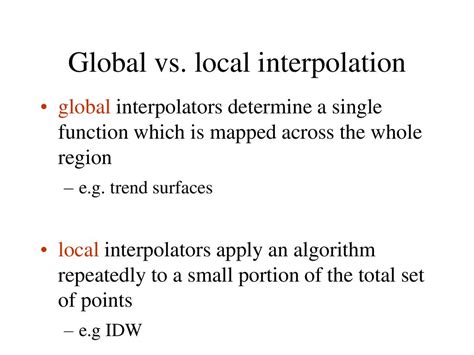 Spatial Interpolation Ppt Download