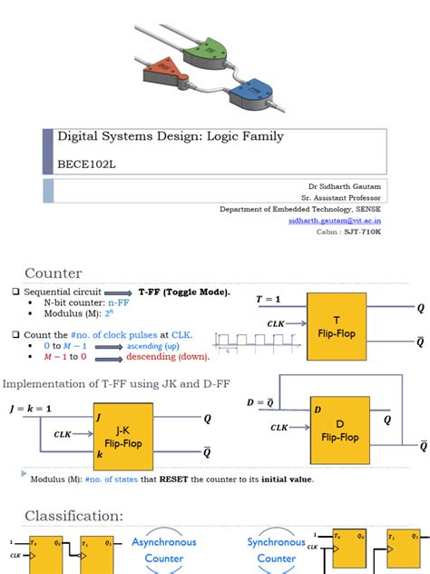 module 5 counters pdf electronics electrical circuits