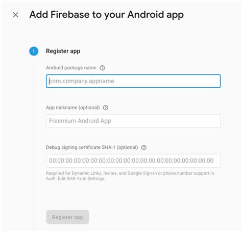 Firebase For Flutter