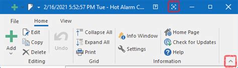 Minimize The Ribbon Online Help Hot Alarm Clock