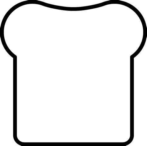 Bread Slice Outline Free Printable 51161776 Vector Art At Vecteezy