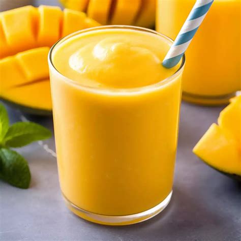Mango Smoothie Creamy Mango Smoothie Paleo Vegan The Paleo