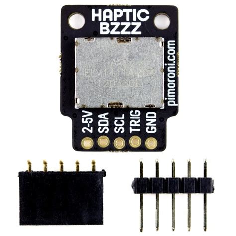 drv2605l linear actuator haptic breakout module with linear vibration