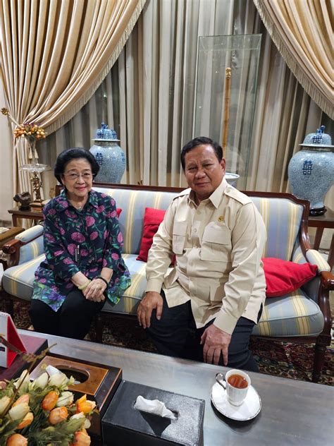 Daftar Tokoh Temani Prabowo Bertemu Megawati di Teuku Umar, Ahmad Muzani hingga Sufmi Dasco ...