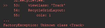 Python Unknown Class Error Even If Class Is Defined Kivy Recycle View
