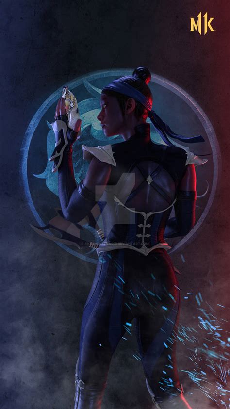 Kitana Portrait By Akashsaxena405 On Deviantart