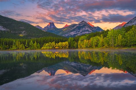 Wedge Pond Sunrise And Reflection Fine Art Photo Print Prints By