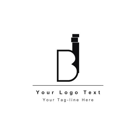 Premium Vector Bi Ib Initial Based Alphabet Icon Logo