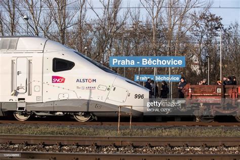 Onlookers Watch As A New Tgv M Train Also Known As Avelia Horizon News Photo Getty Images