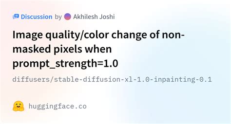 Diffusers Stable Diffusion Xl Inpainting Image Quality Color Change Of Non Masked