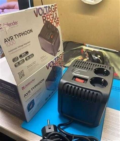 Стабилизатор напряжения Defender AVR Typhoon 1000 | Festima.Ru ...
