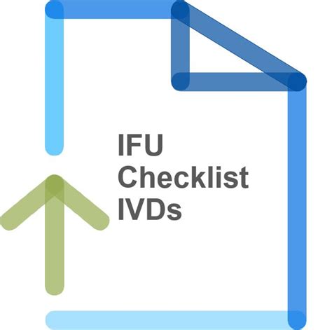 Checklist For The Content Of The Ifu For Medical Devices Avanti Europe Ag