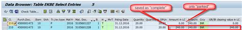 Solved Why Invoice Amount Ekbe Dmbtr Coming Zero In Po Sap