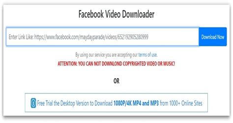 Top 3 Best Online Facebook Video Downloaders