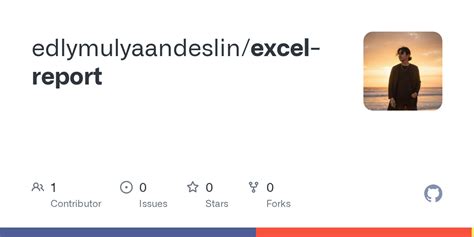 Github Edlymulyaandeslinexcel Report