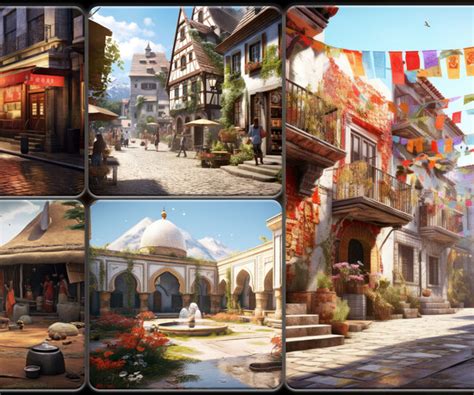 Artstation 210 Environment Concept Real World Cultural Elements